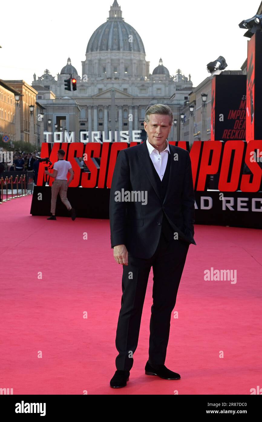 Rome, Italy. 19th June, 2023. Cary Elwes attends the red carpet of the ...