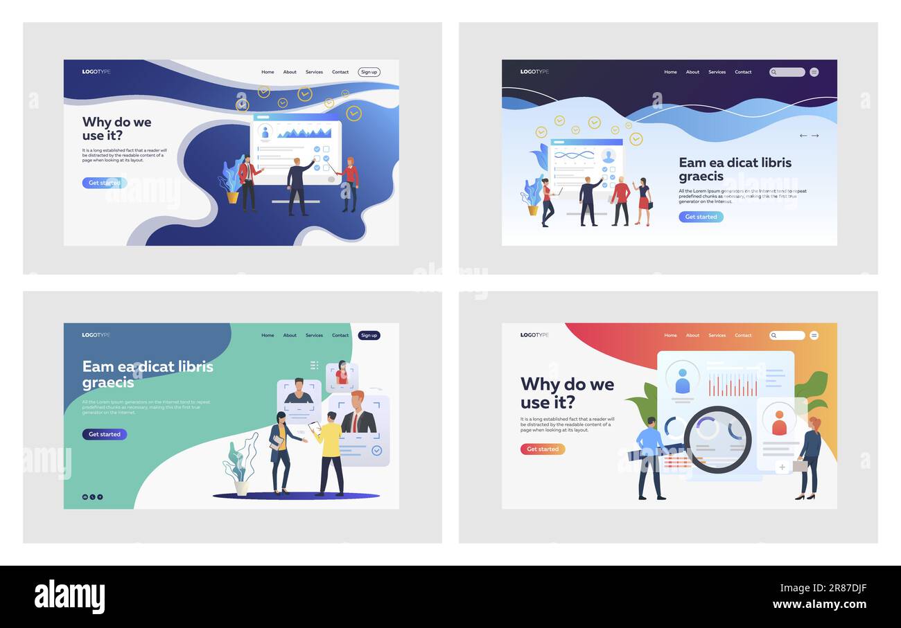 Collection employees Cut Out Stock Images & Pictures - Alamy