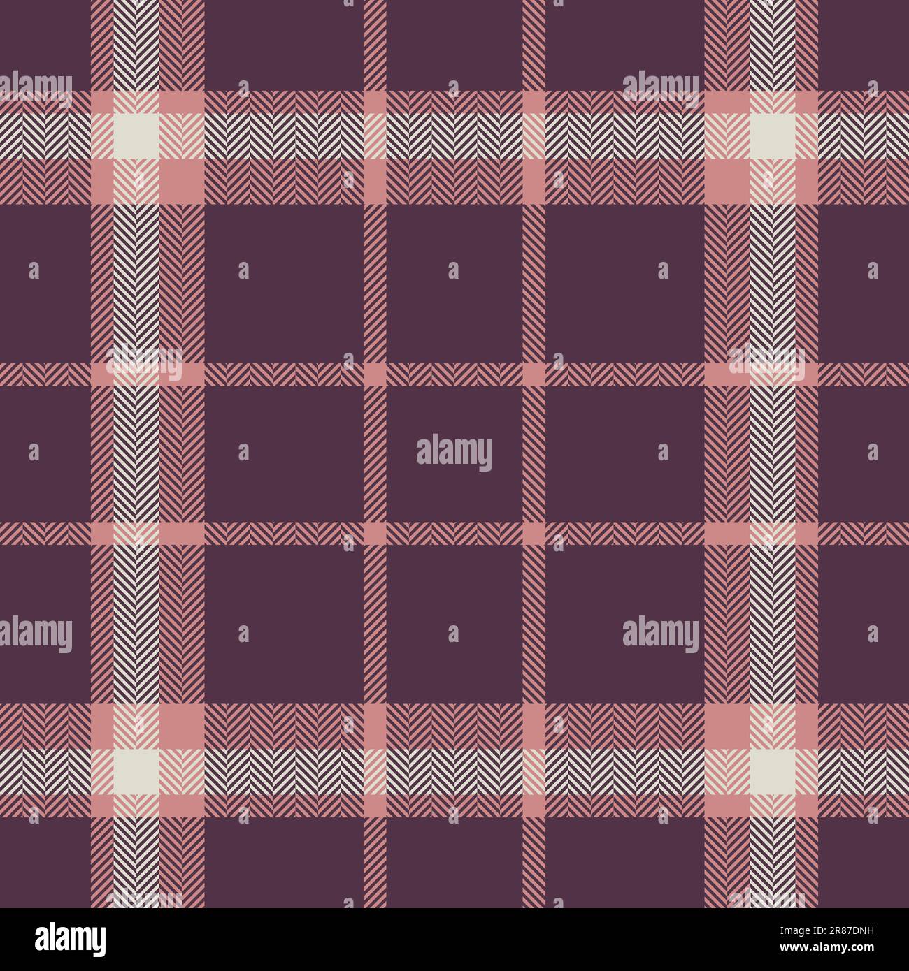 Plaid check pattern in pink. Seamless fabric texture. Tartan textile ...