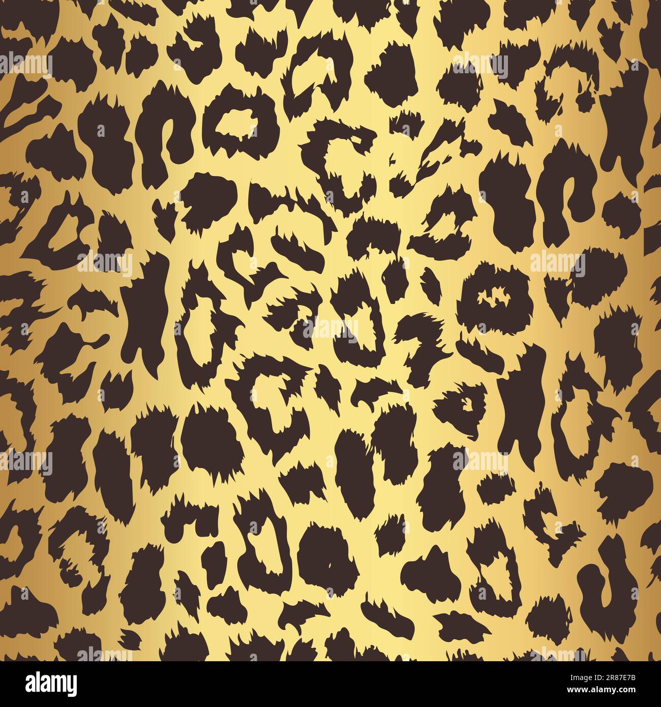 Seamless gold leopard print. Vector pattern, texture, background ... Seamless gold leopard print. Vector pattern, texture, background ...