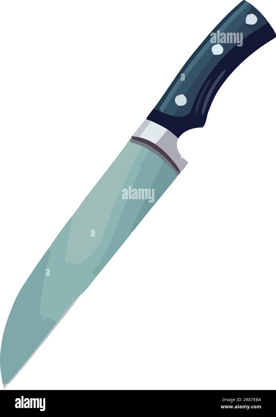 Sharp steel knife design Stock Vector Image & Art - Alamy
