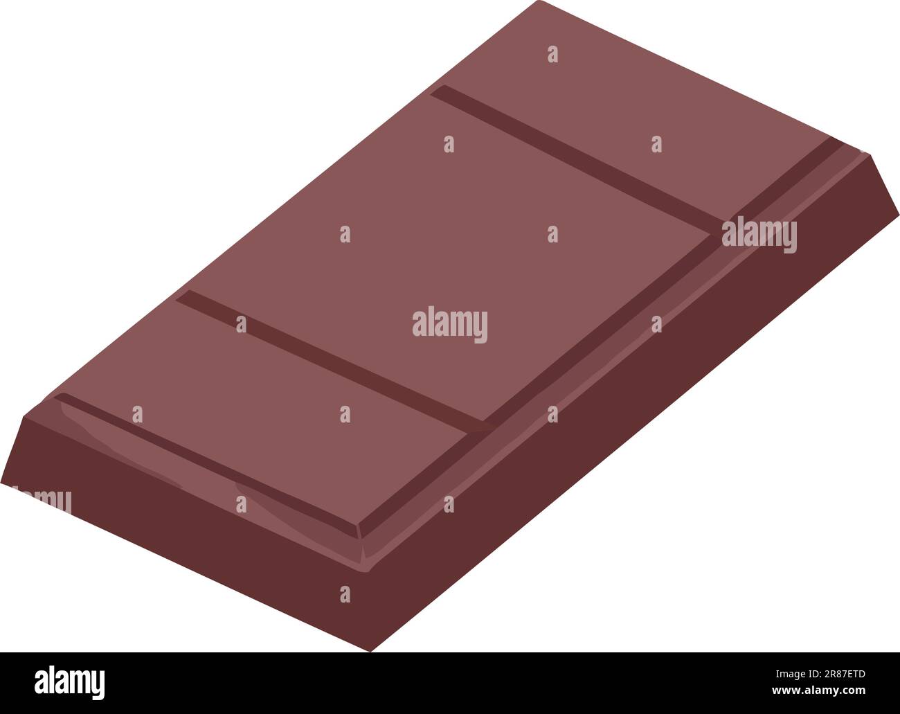 dark chocolate bar design vector Stock Vector Image & Art - Alamy