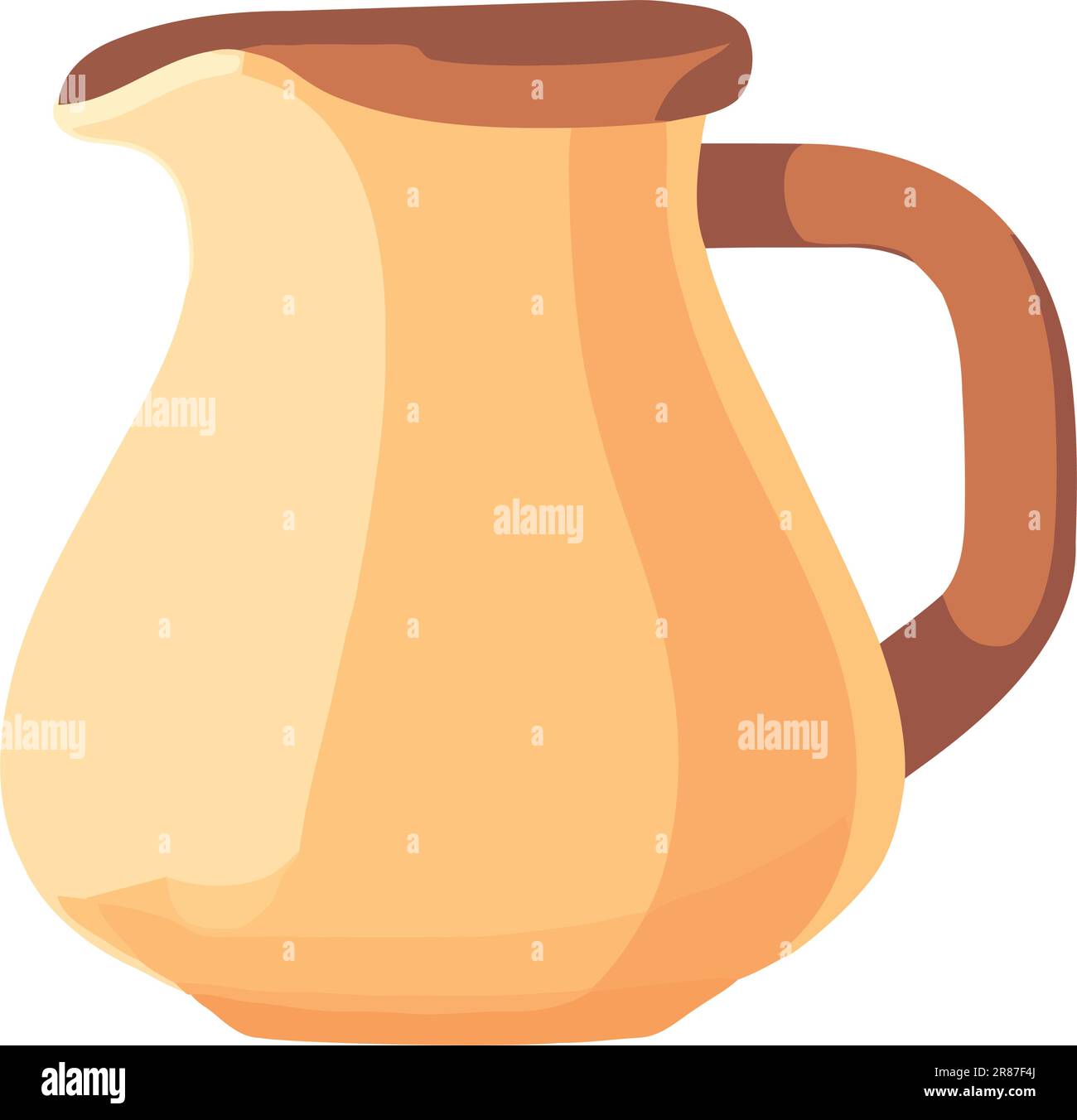 Yellow milk jug Stock Vector Images - Alamy