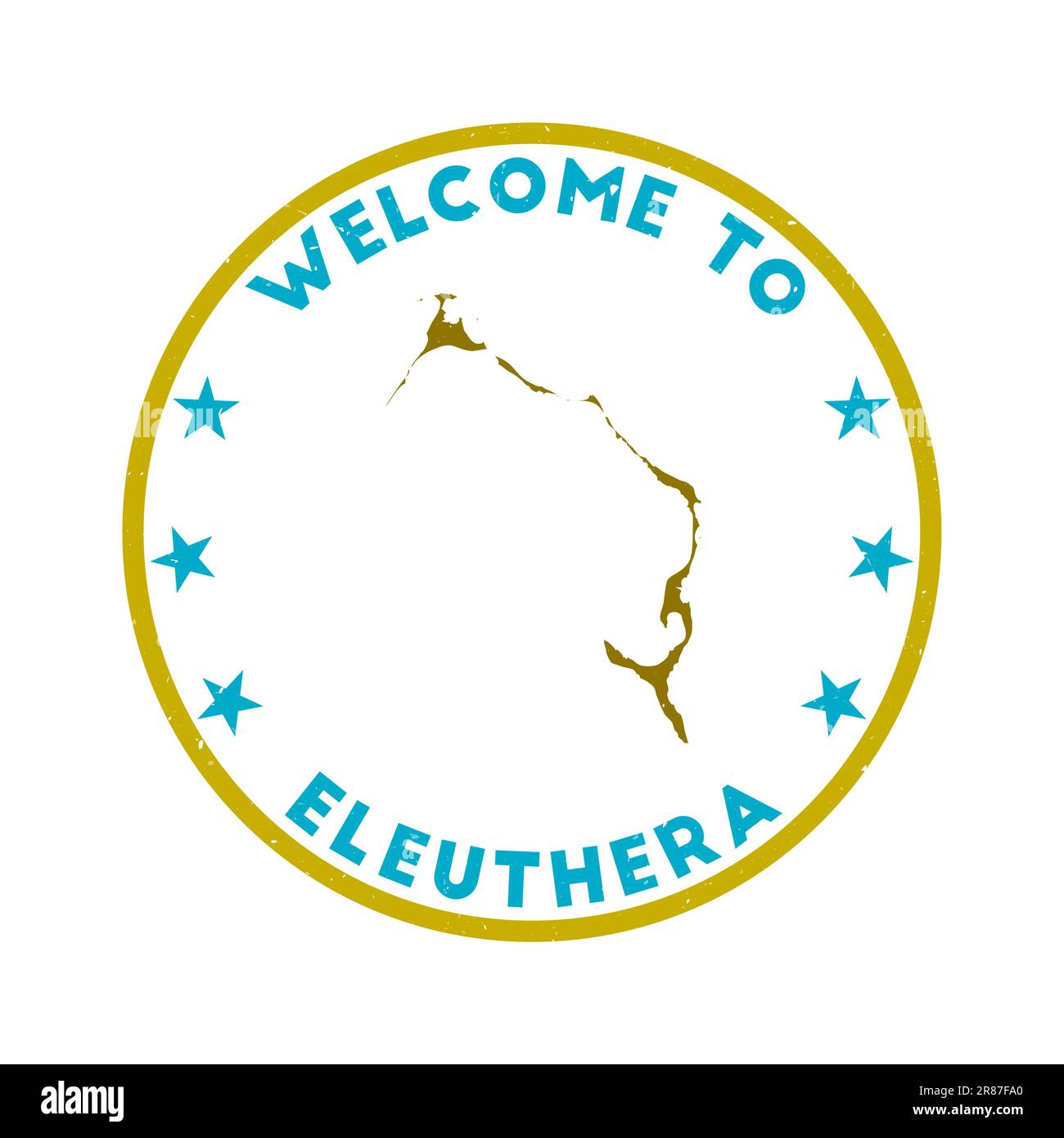 Island eleuthera map hi-res stock photography and images - Alamy