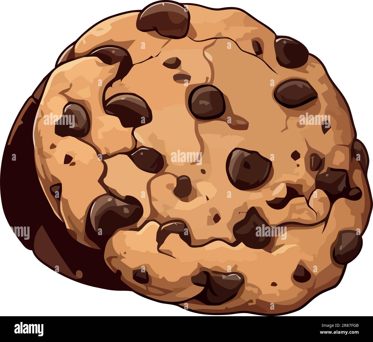 Cartoon Images Of Chocolate Chip Cookies