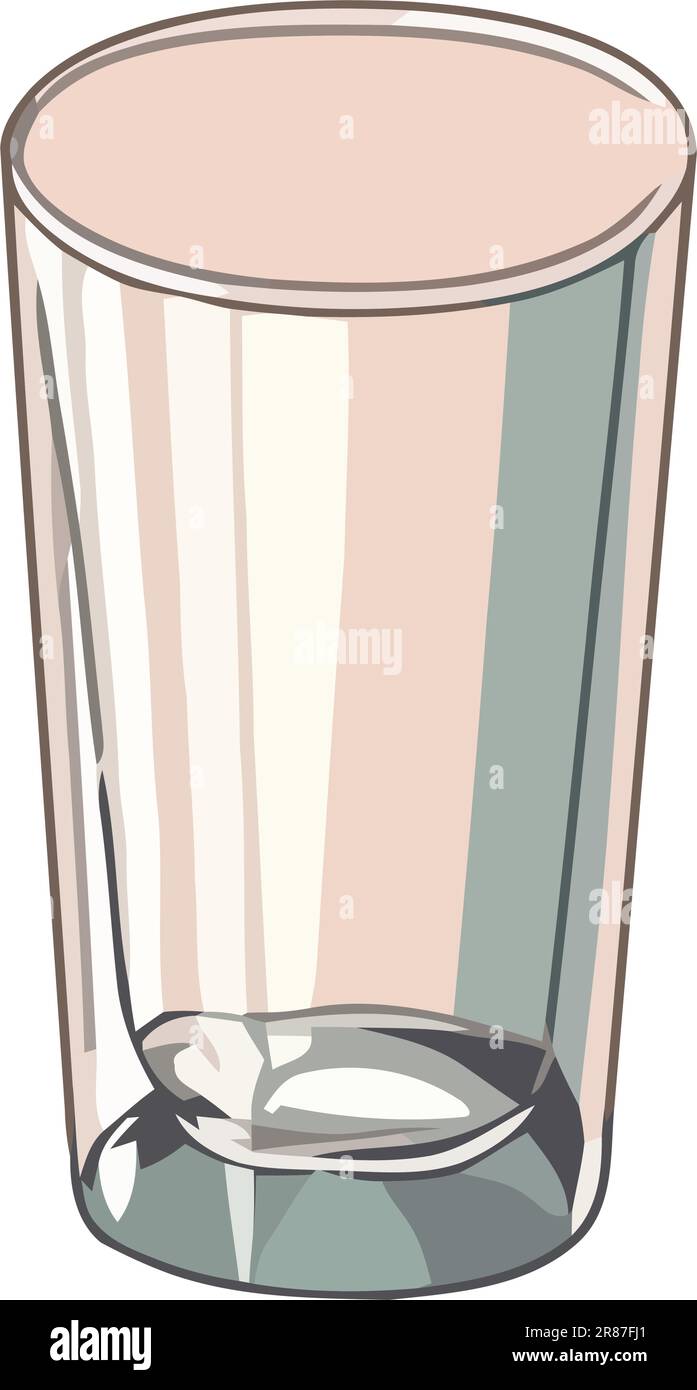 Empty Drinking Glass Clip Art