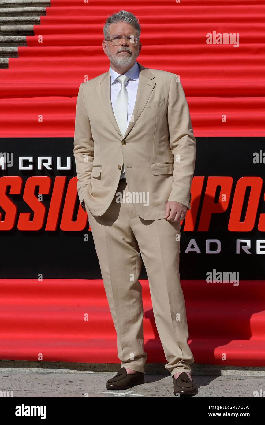 Rome, Italy. 19th June, 2023. Chris Mcquarrie attends the photocall of ...