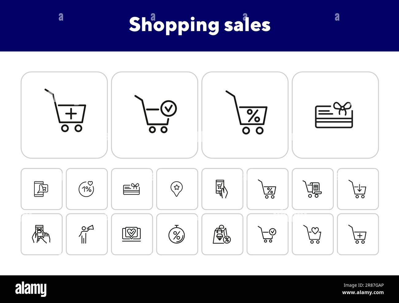 Sales packet Stock Vector Images - Alamy