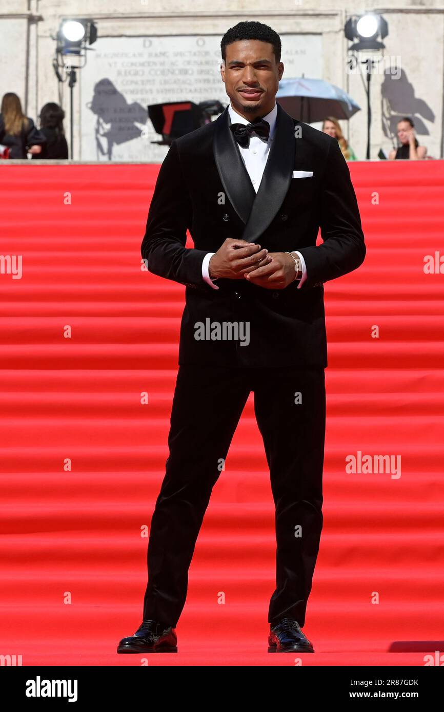 Rome, Italy. 19th June, 2023. Greg Tarzan Davis attends the photocall ...