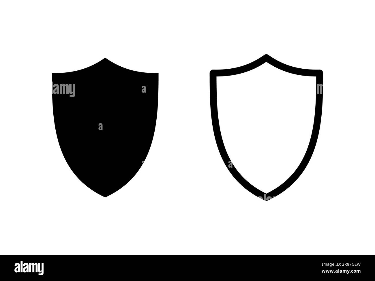 Shield icon set. Protection icon vector. Security vector icon Stock ...
