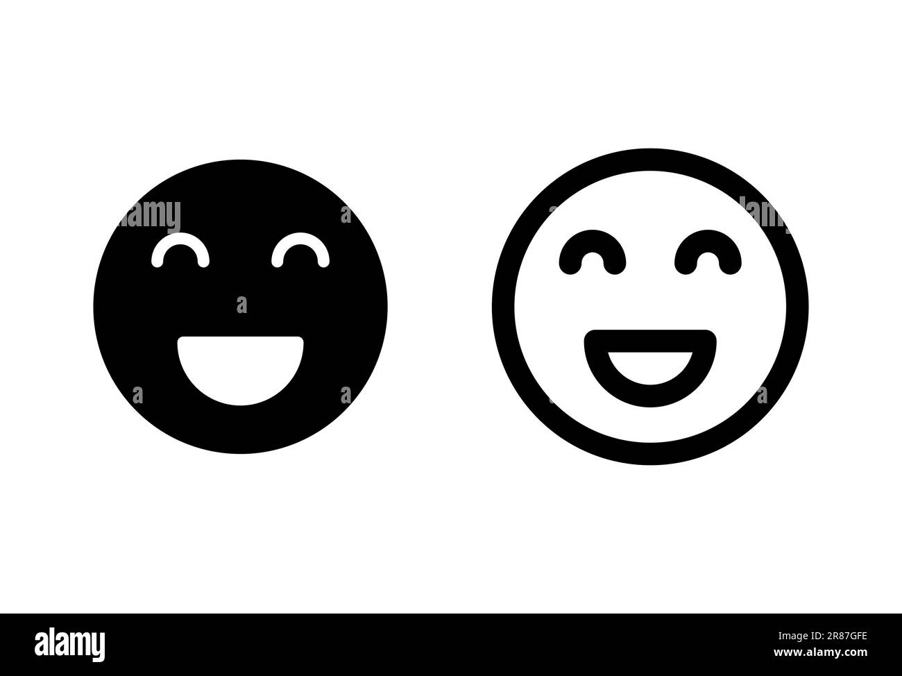 smile icon set. smile emoticon icon. feedback Stock Vector Image & Art ...
