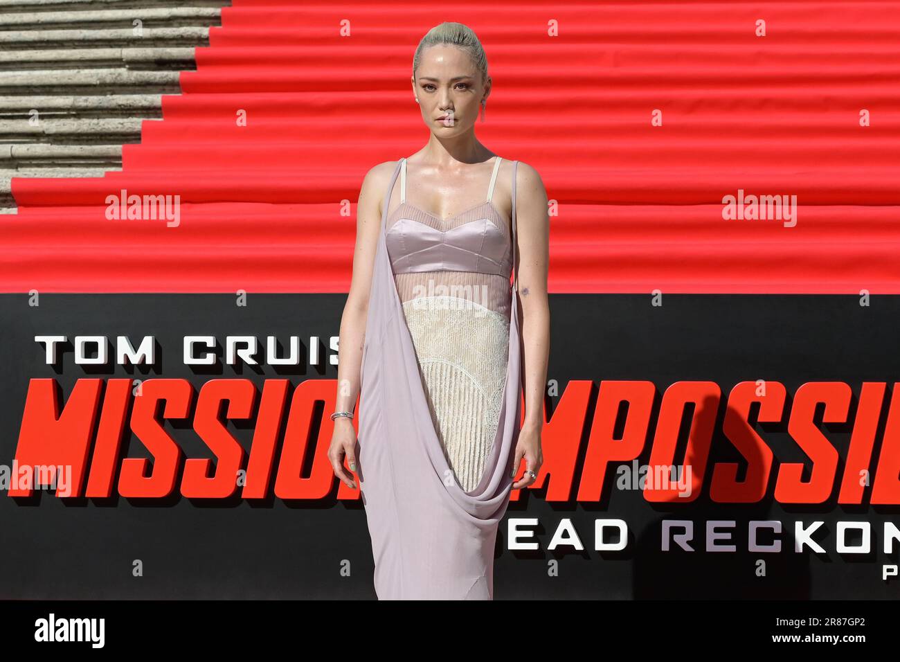 Pom Klementiehh attends the photocall of Rome Global premiere of the ...