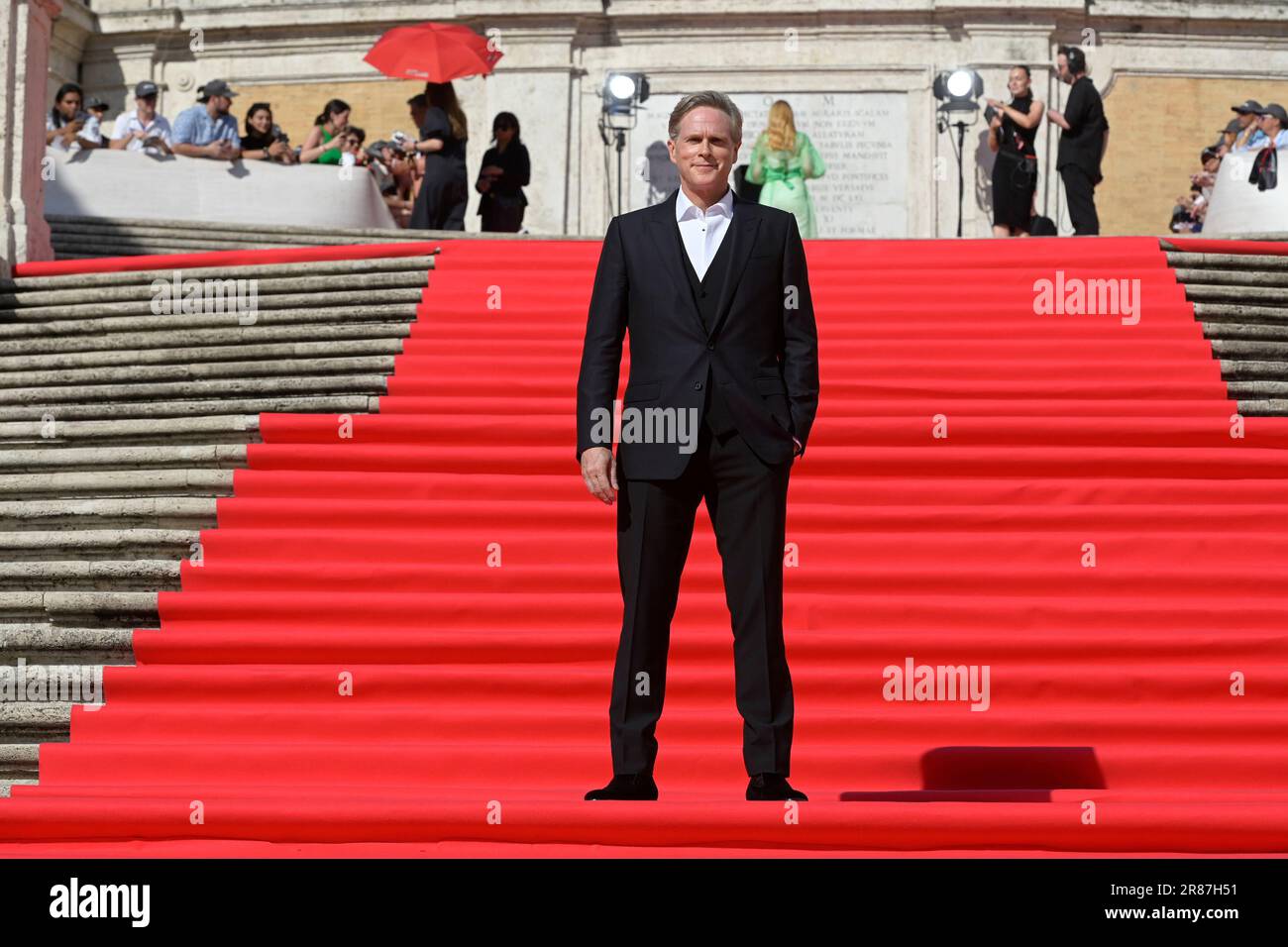 Rome, Italy. 19th June, 2023. Cary Elwes attends the photocall of Rome ...