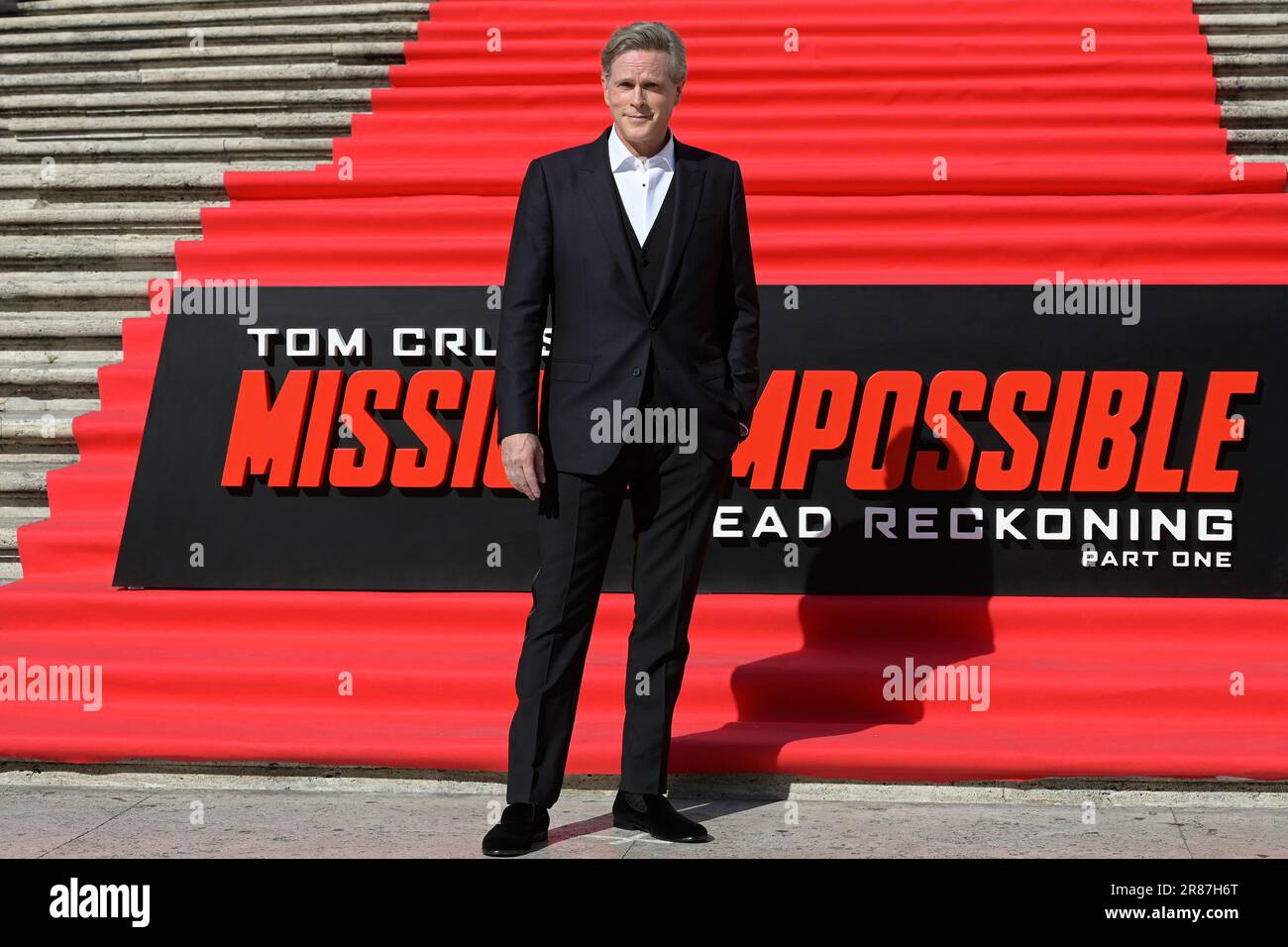Rome, Italy. 19th June, 2023. Cary Elwes attends the photocall of Rome ...