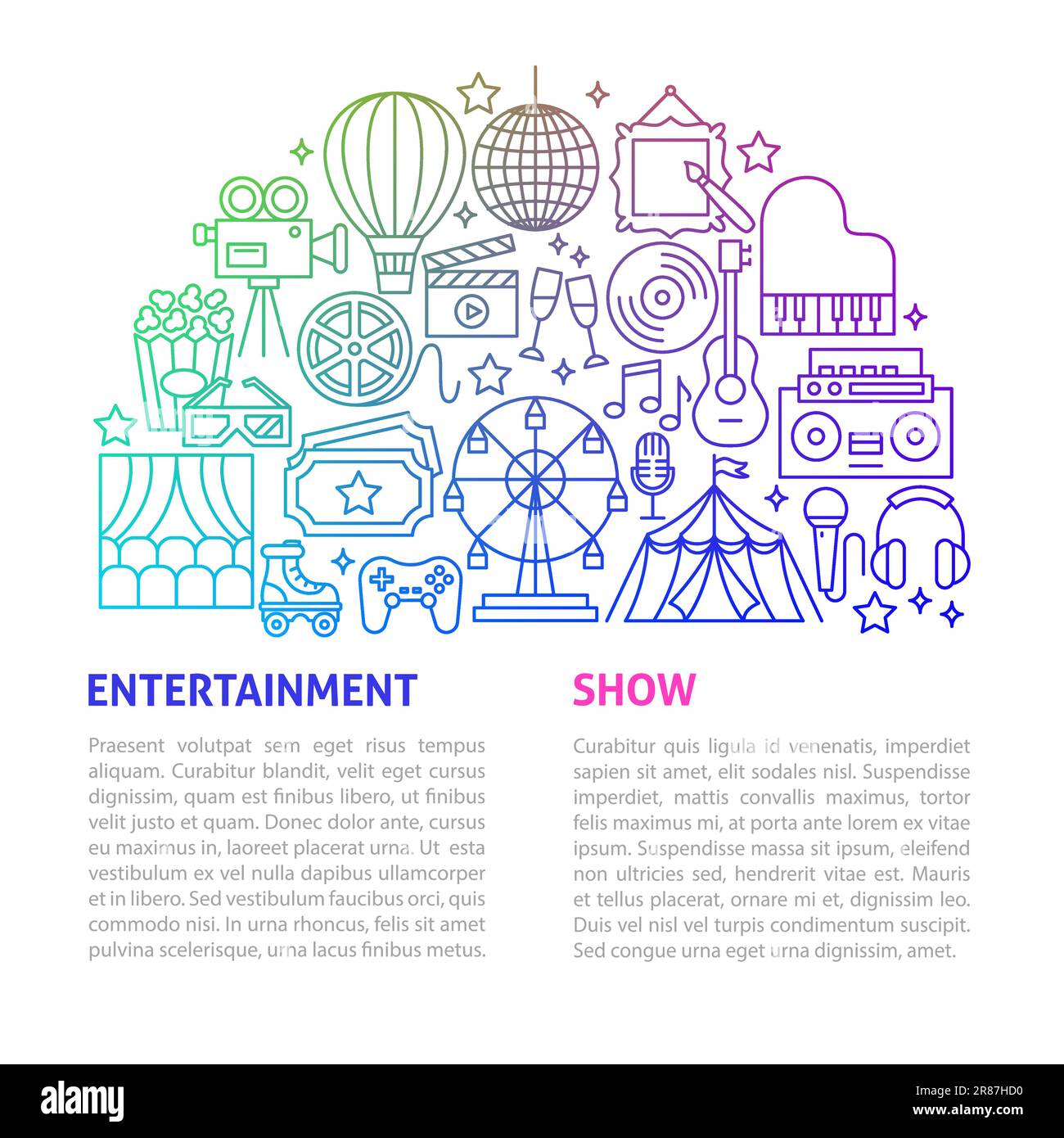 Billiards template Stock Vector Images - Alamy