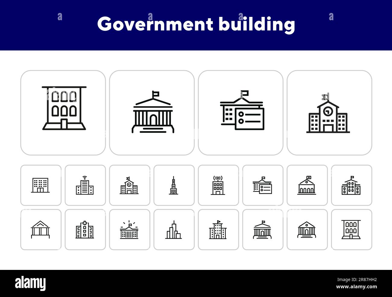 Concert hall architecture Stock Vector Images - Alamy