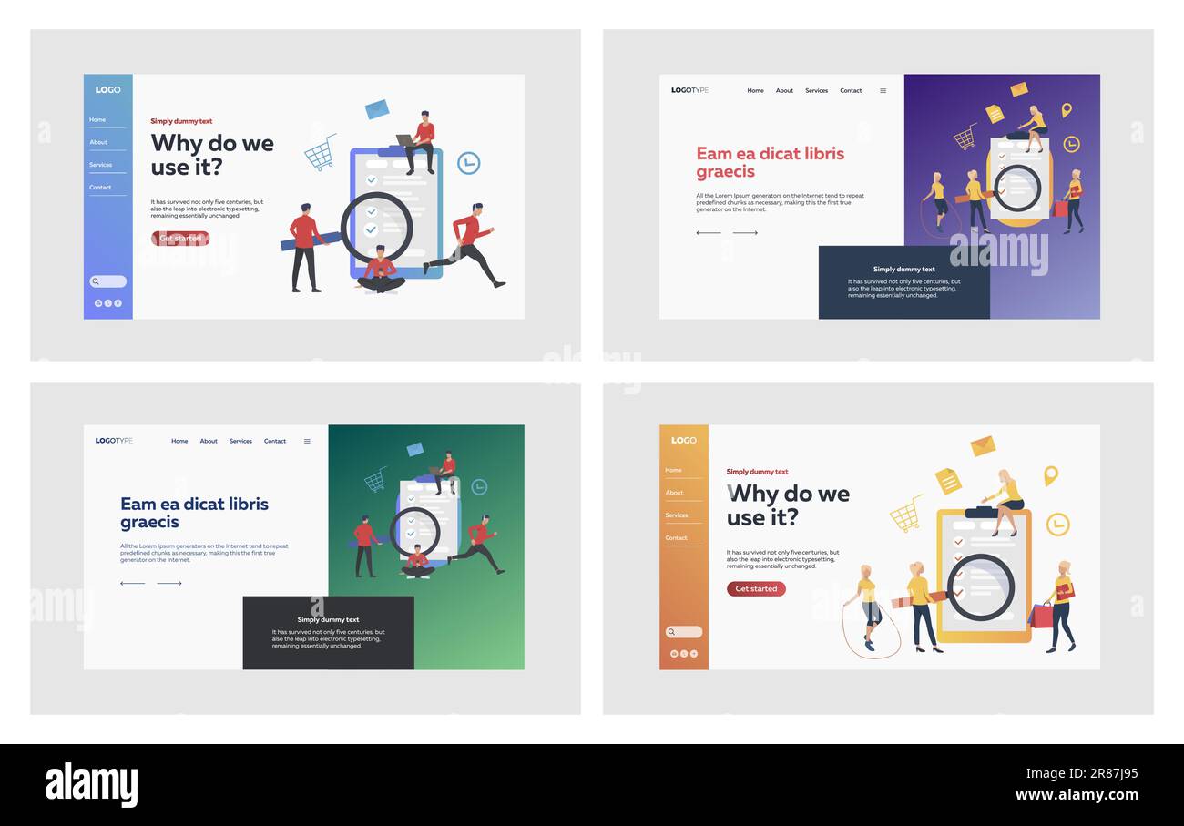 Survey form set Stock Vector Image & Art - Alamy