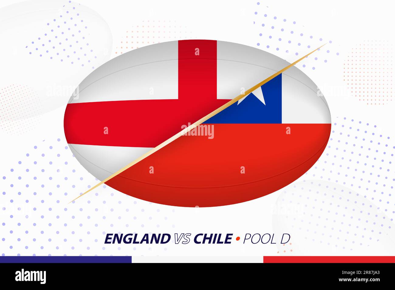 Chile vs england Stock Vector Images - Alamy