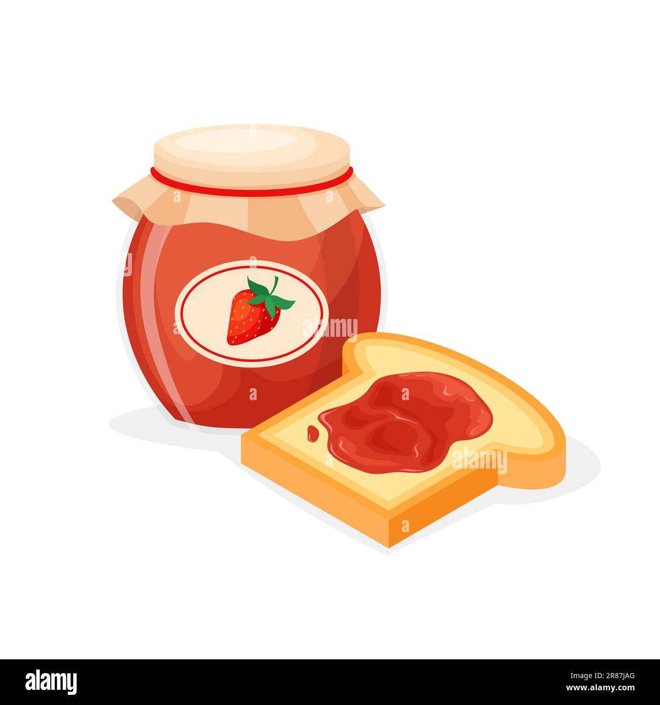 Cartoon jam jar hi-res stock photography and images - Alamy