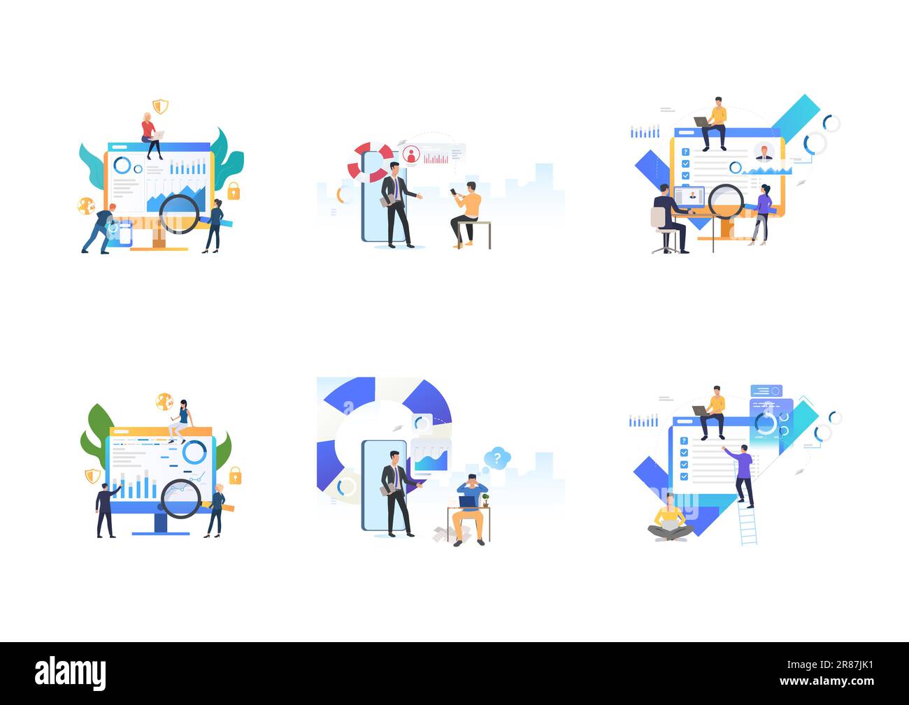 Business consultant set Stock Vector Image & Art - Alamy