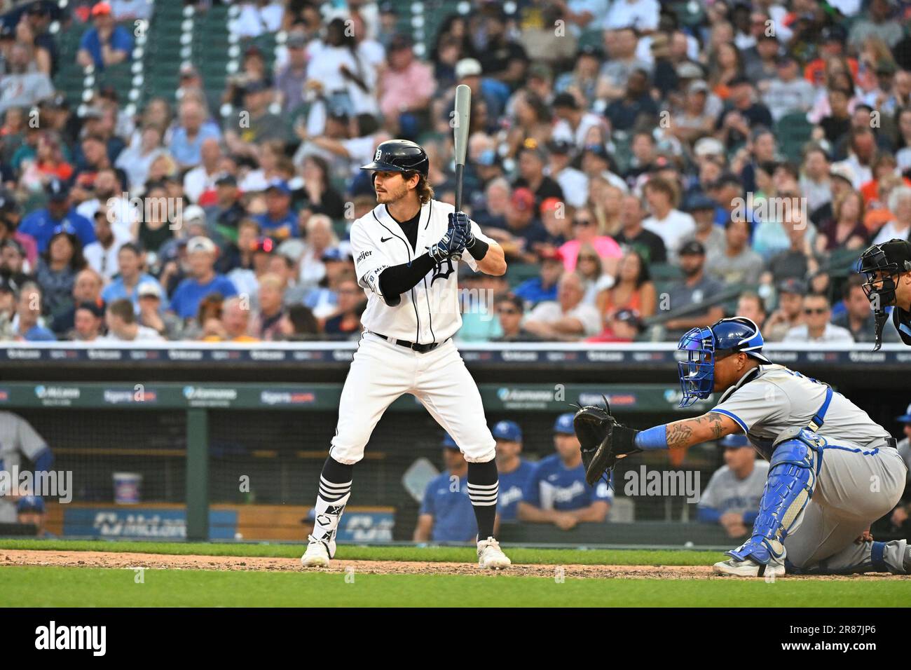 DETROIT, MI - JUNE 19: Detroit Tigers second baseman Zach McKinstry (39 ...