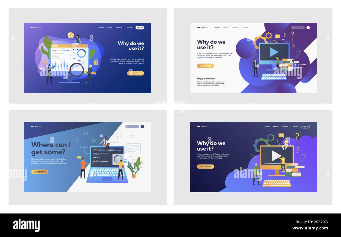 Software and app set Stock Vector Image & Art - Alamy