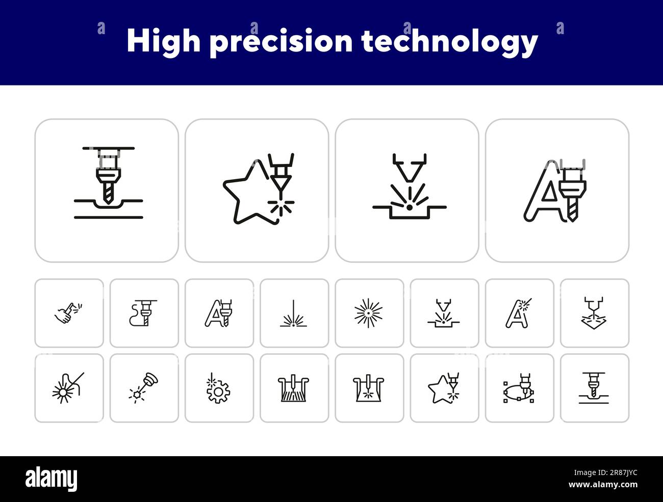 Precision application Stock Vector Images - Alamy