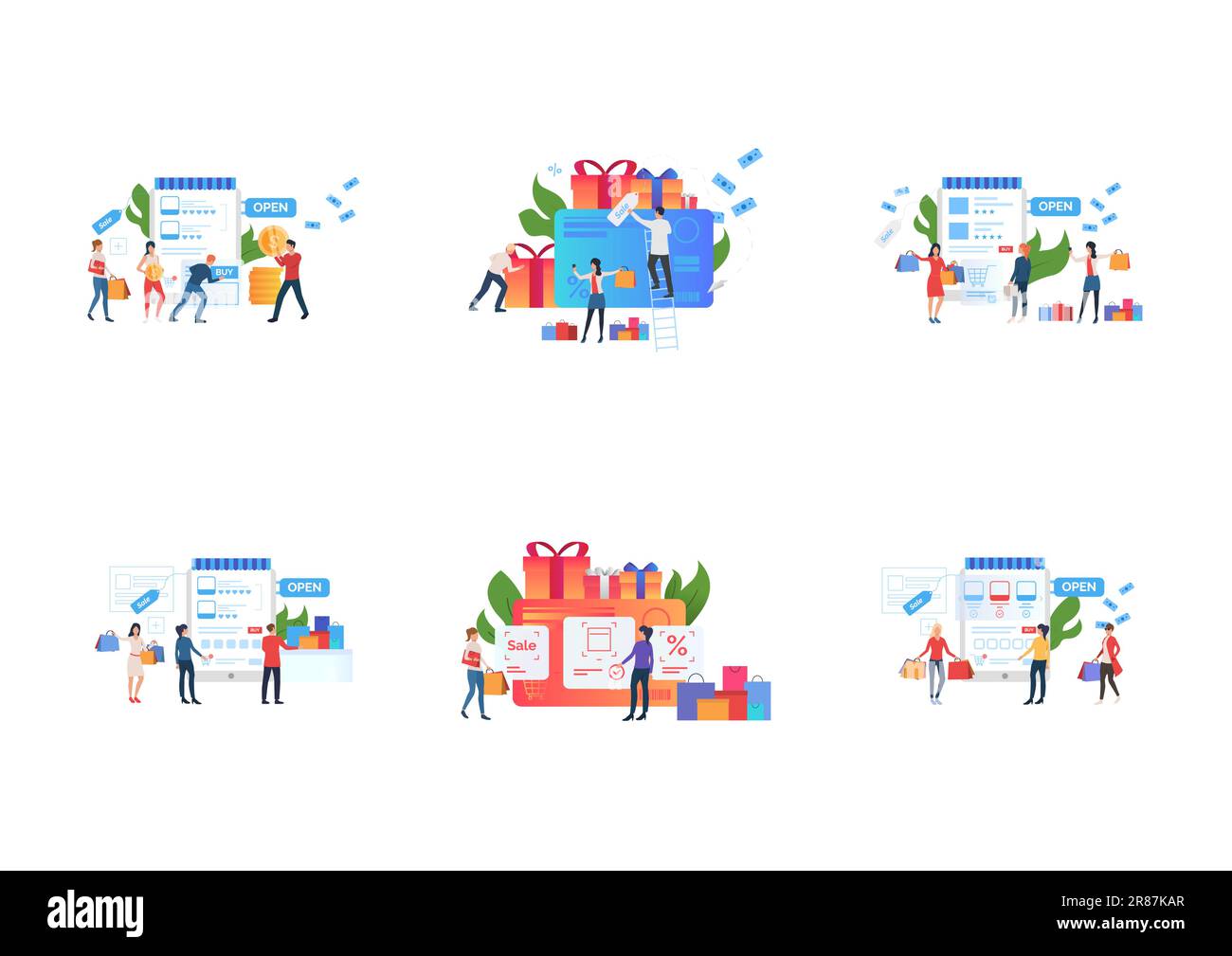 Leaving feedback Stock Vector Images - Alamy