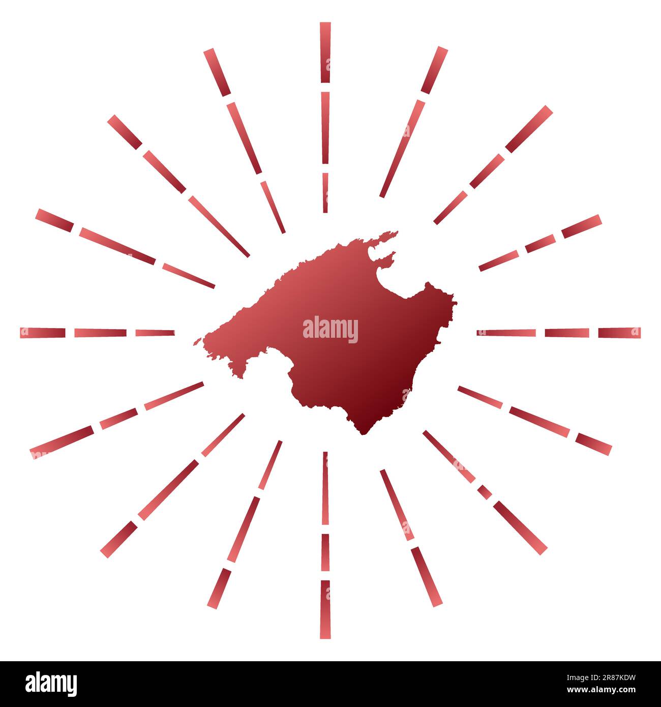 Map majorca Cut Out Stock Images & Pictures - Alamy
