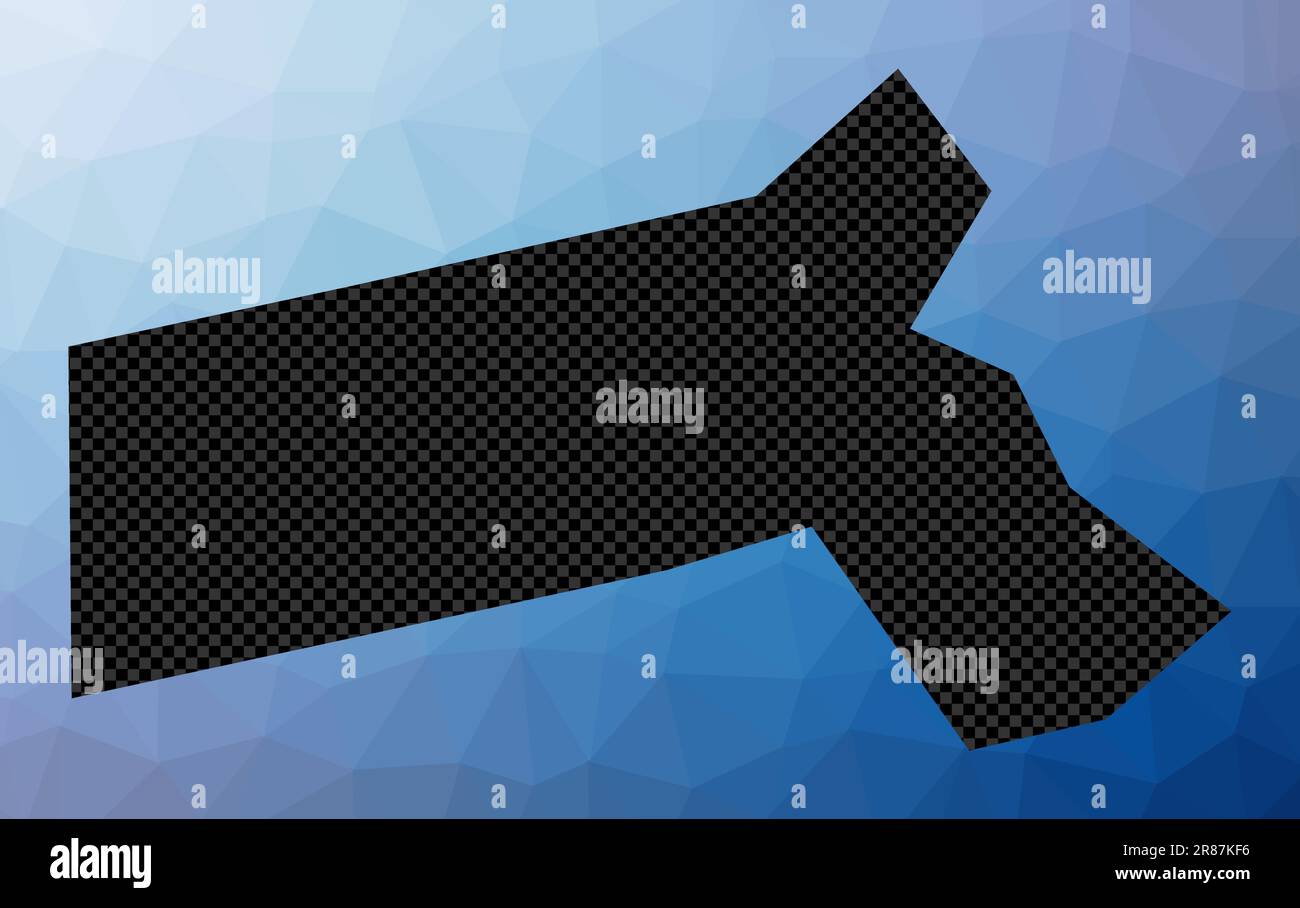 Massachusetts geometric map. Stencil shape of Massachusetts in low poly ...