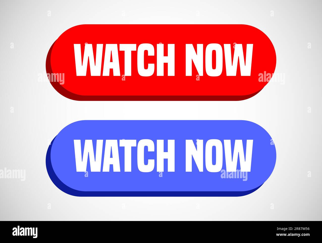 Watch now button. Watch now banner sign. Play video icon vector ...