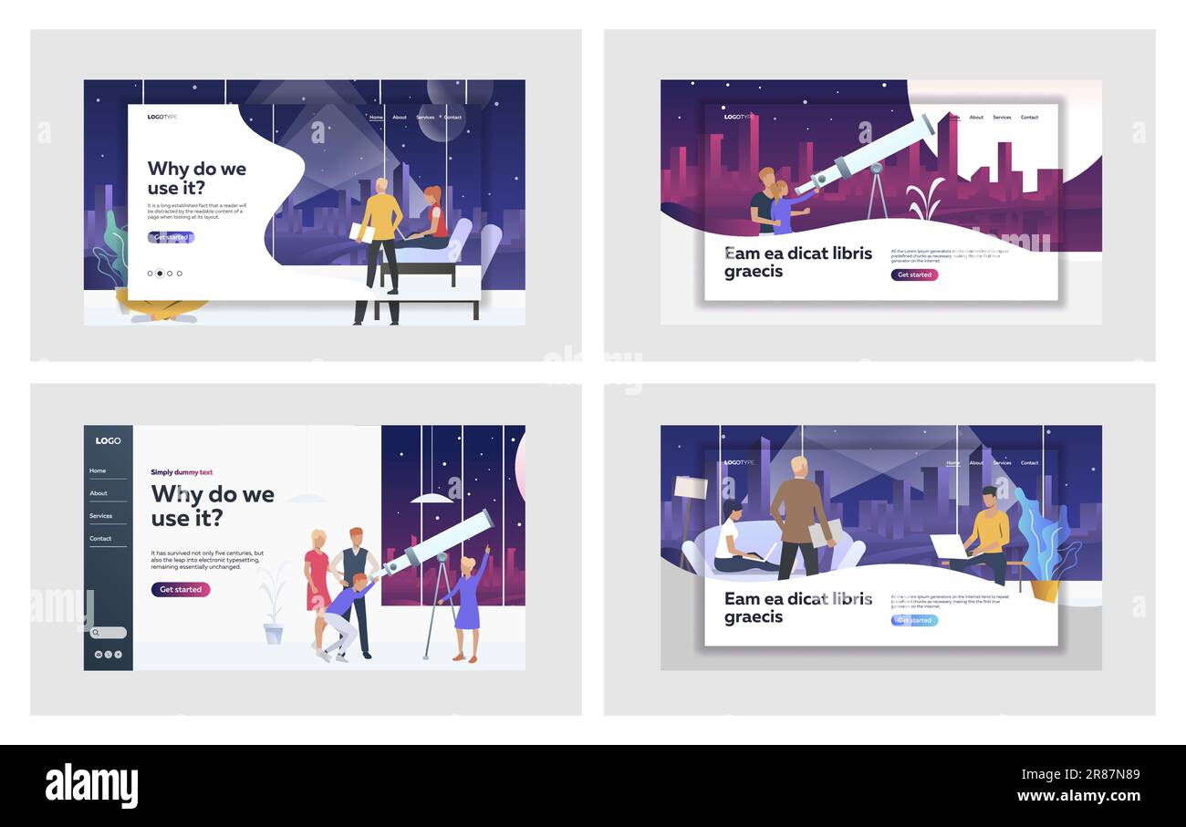 City night activity Cut Out Stock Images & Pictures - Alamy