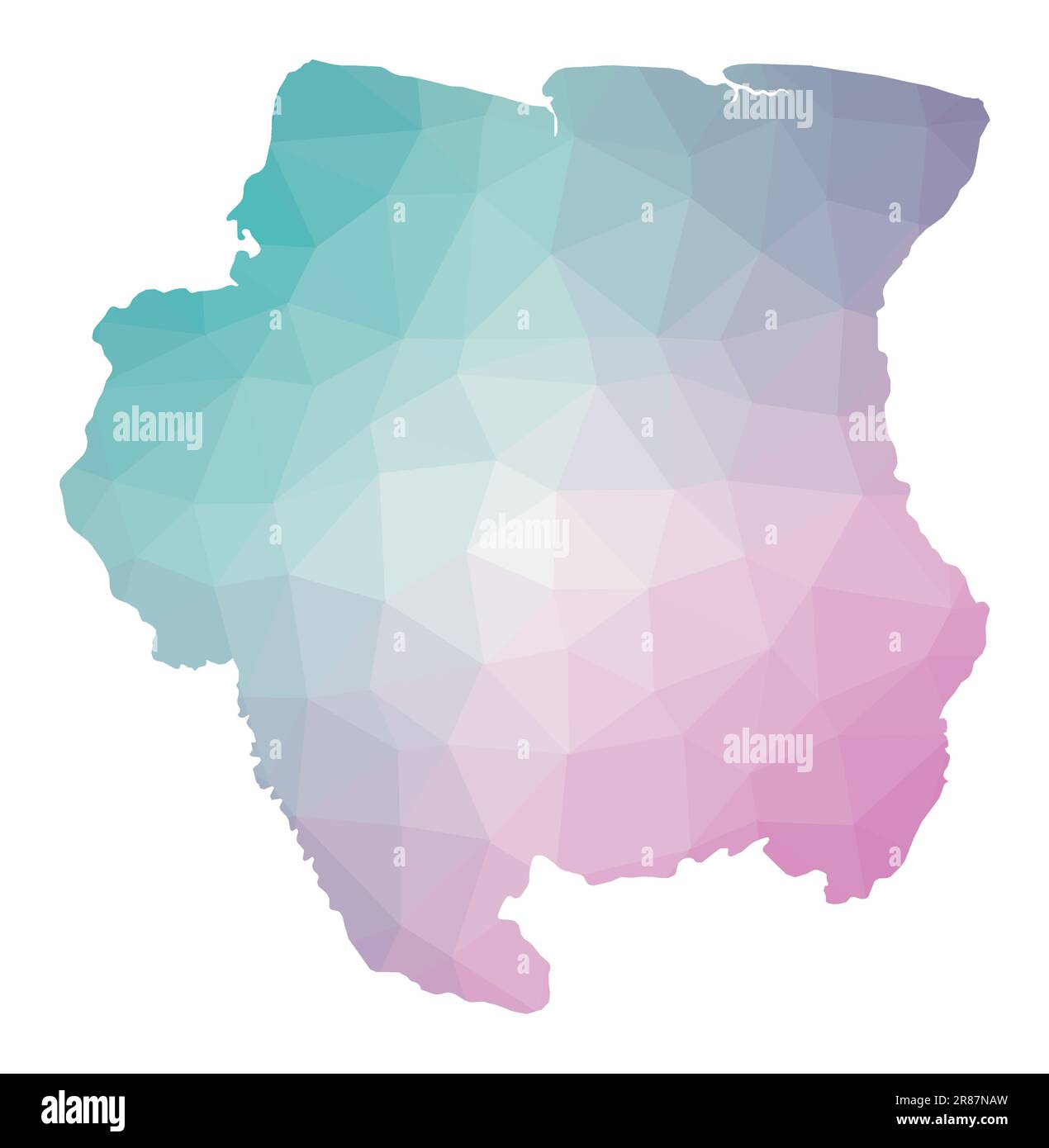 Sur polygon hi-res stock photography and images - Alamy