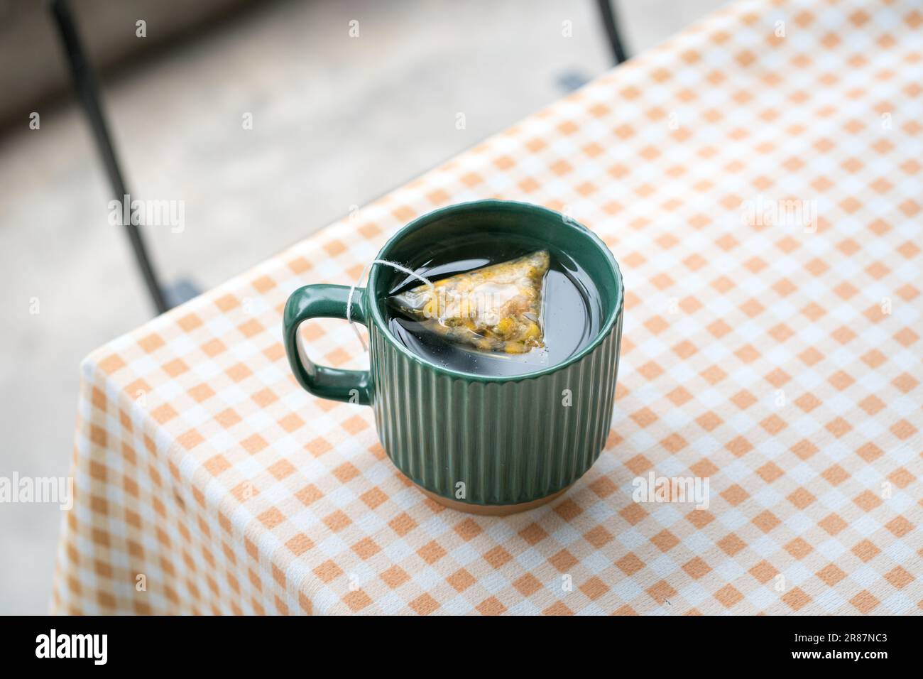 Tea break space hi-res stock photography and images - Alamy