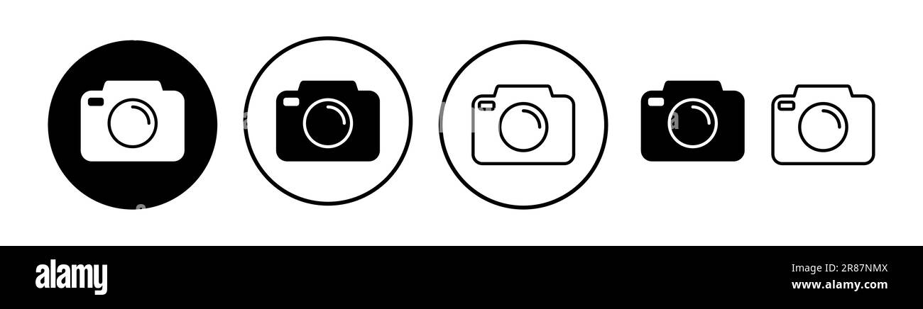 Camera Icon in trendy flat style isolated. Camera symbol web site ...