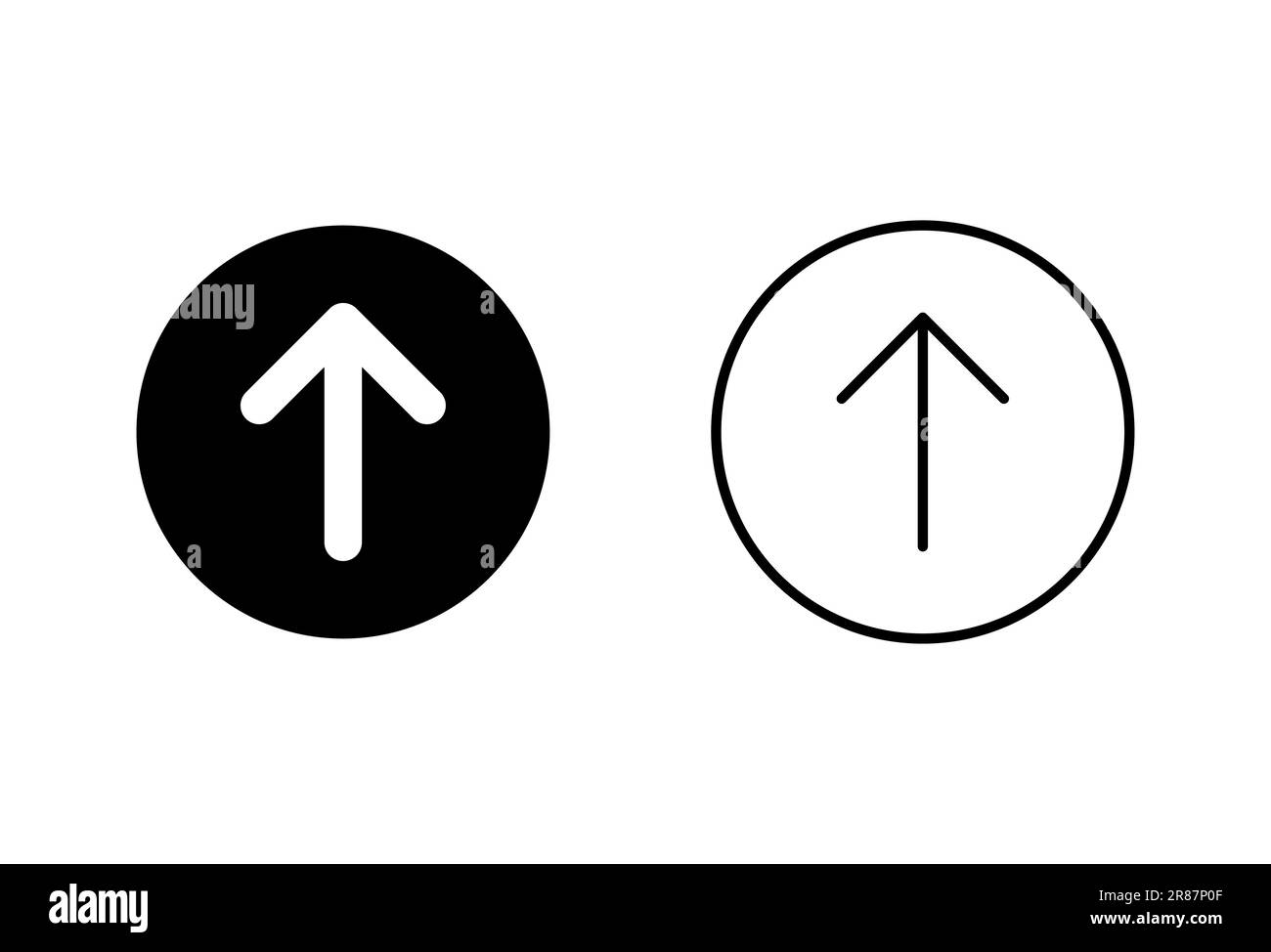 Upload icon set. load data symbol Stock Vector Image & Art - Alamy