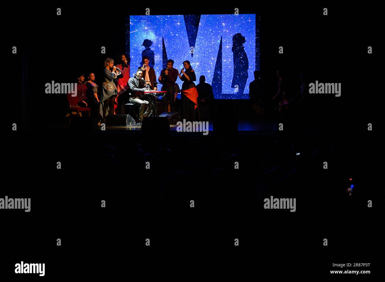 Paris, France. 19th June, 2023. Abi Bernadoth, aka the Prince of Conti ...