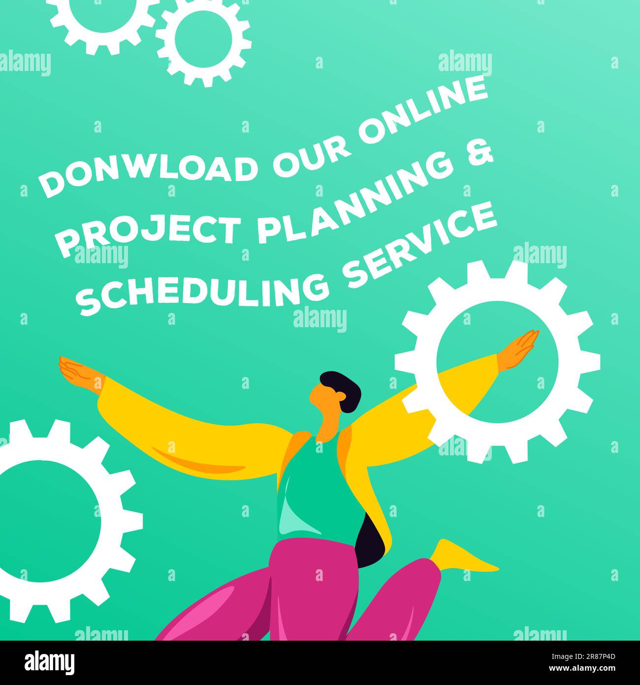 Creative project planning business team Stock Vector Images - Alamy