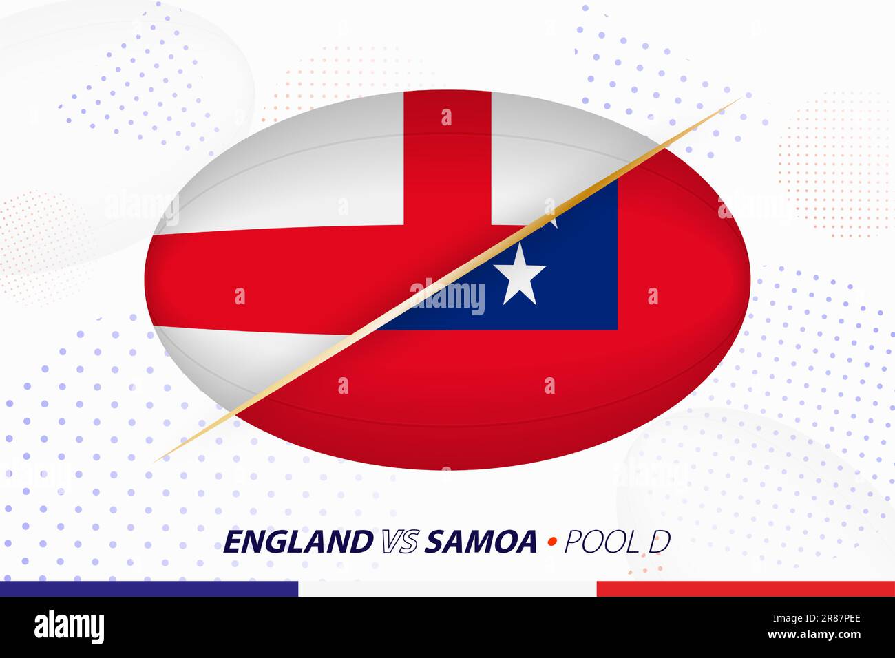 Samoa vs france Stock Vector Images - Alamy