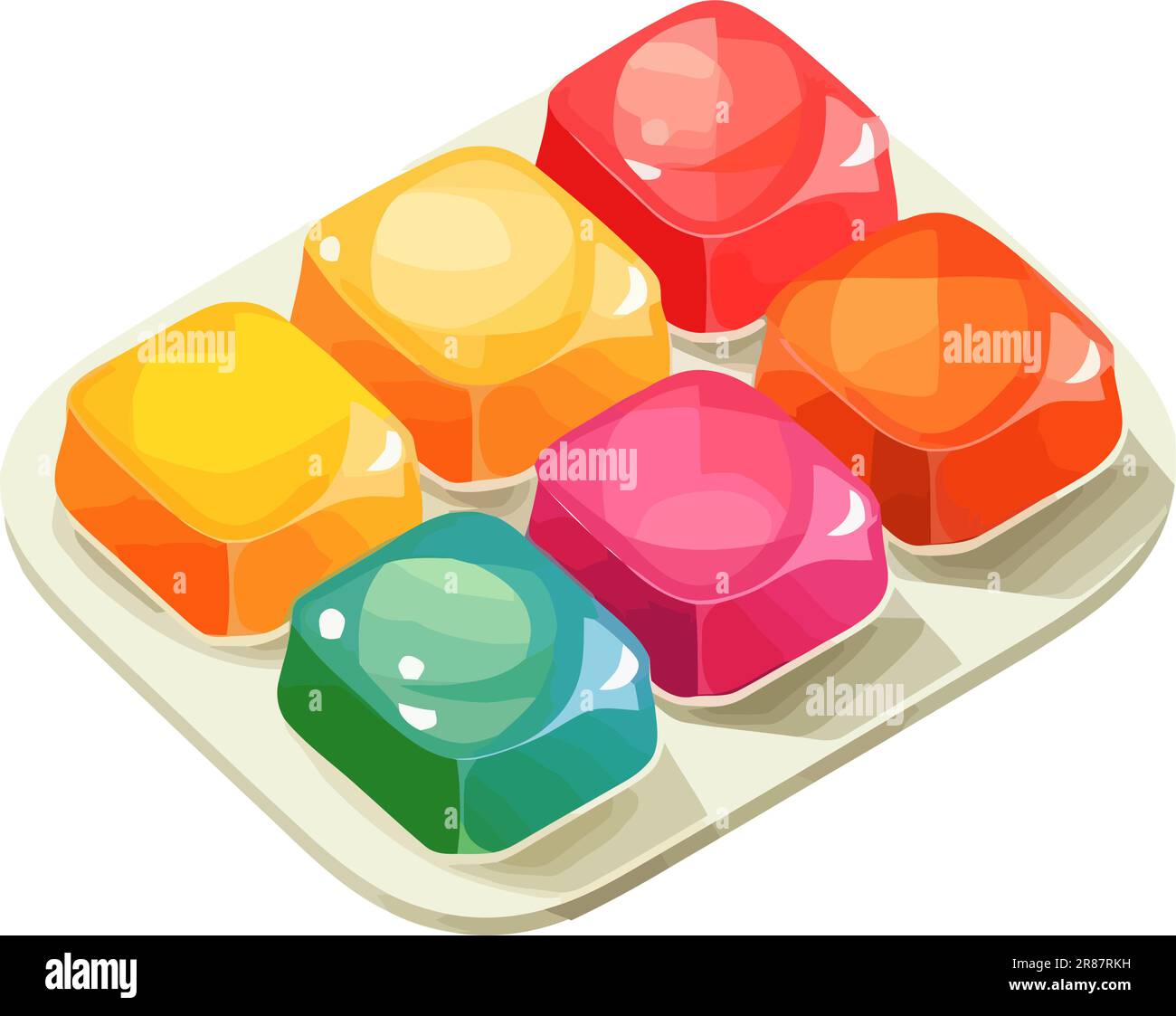 Sweet candy in multi colored vector design Stock Vector Image & Art - Alamy