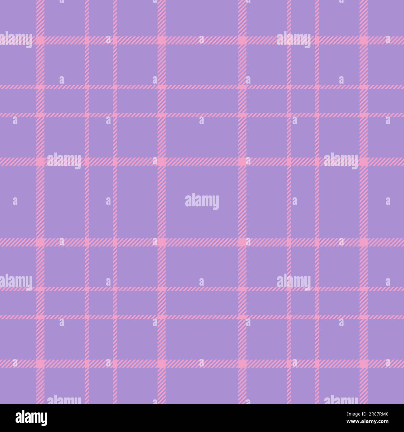 Plaid seamless pattern in pink. Check fabric texture. Vector textile ...