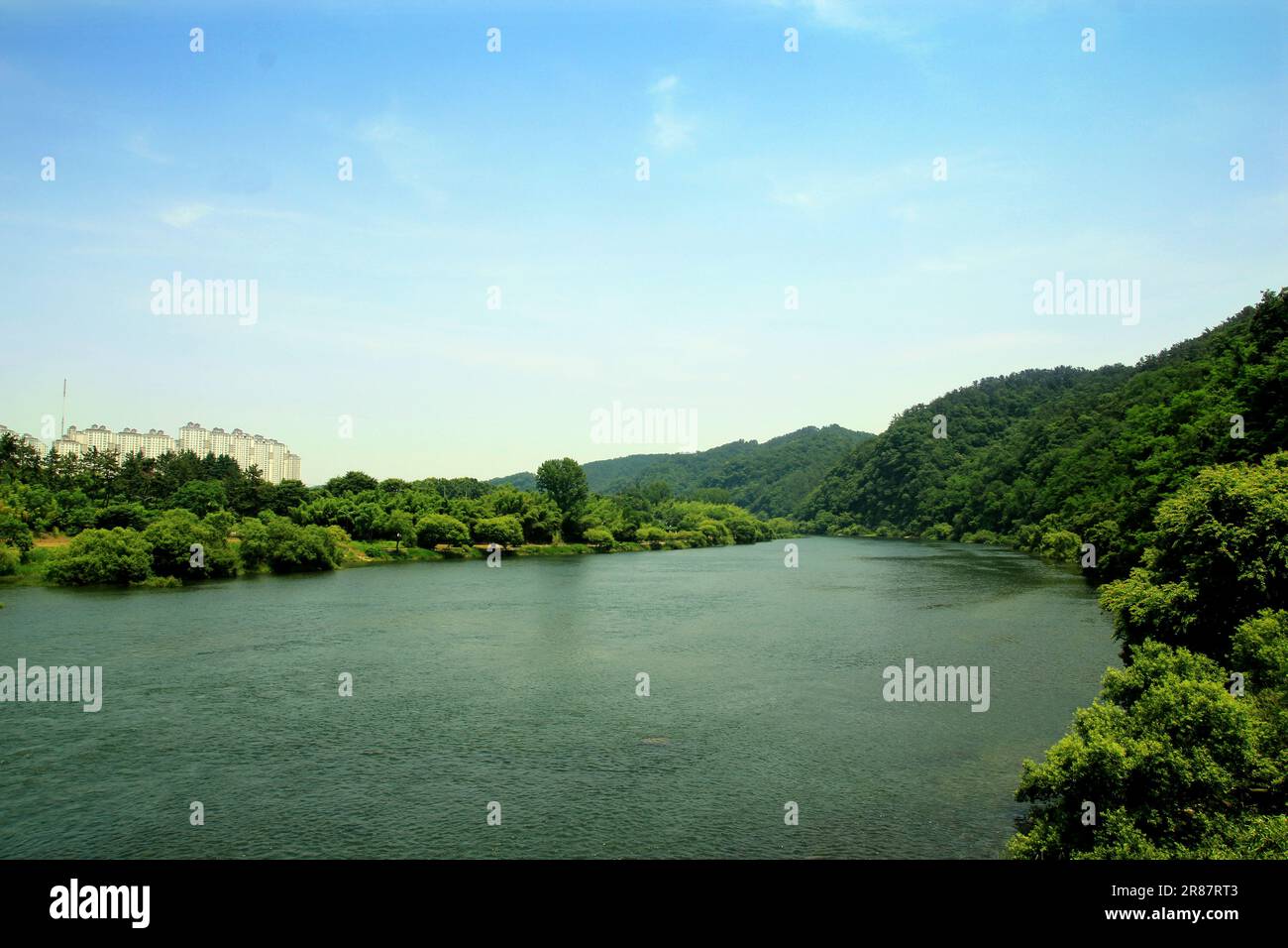 Photo of Namgang Dam, hydroelectric power plant dam in Namgang, Jinju ...