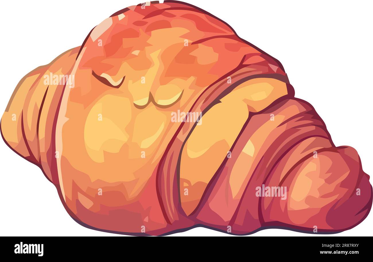 French croissant bread icon Stock Vector Image & Art - Alamy