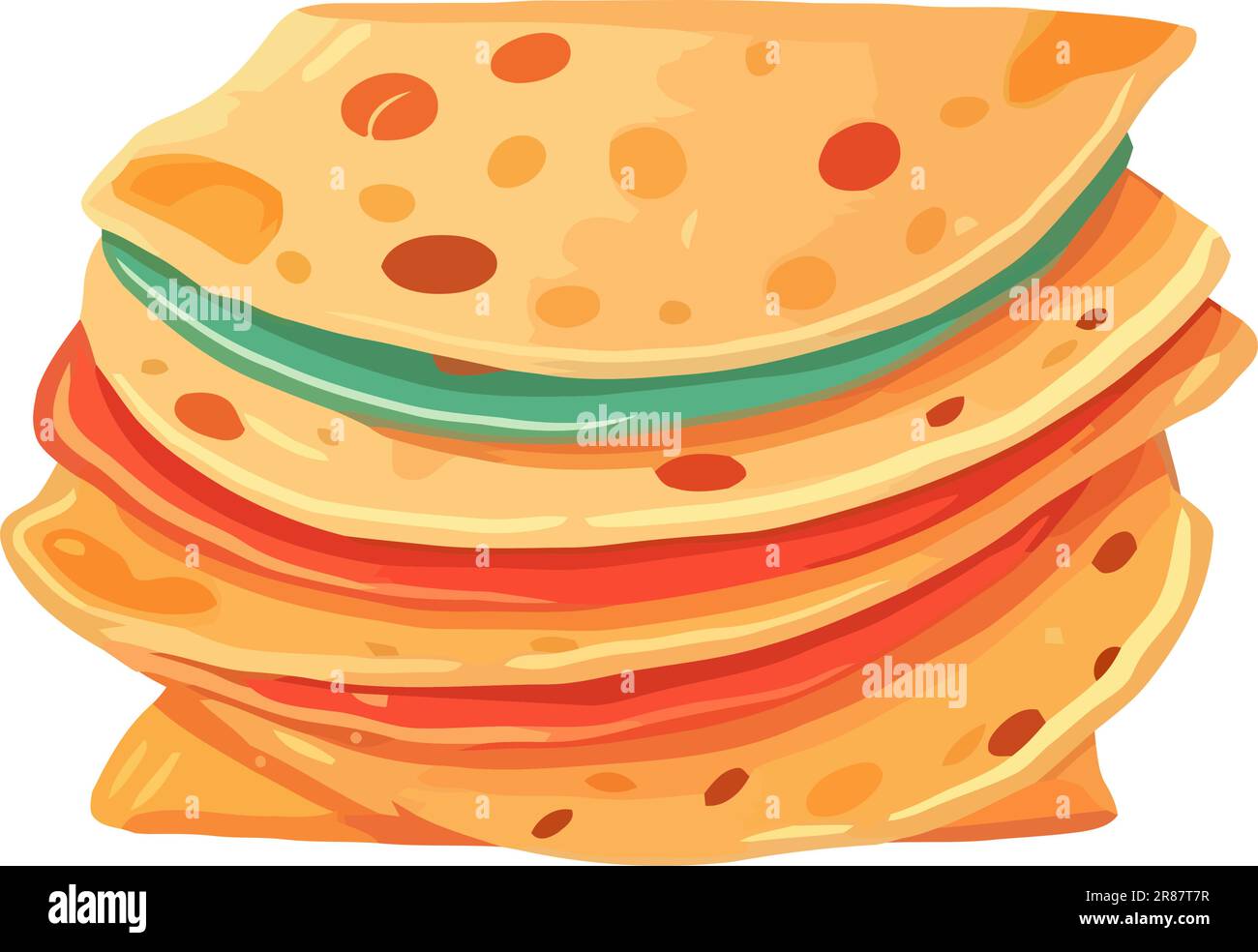 Pitta bread Stock Vector Images - Alamy