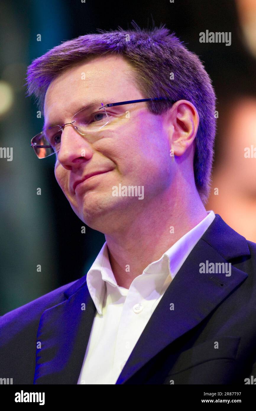 Mathias Ortmann at the launch of Mega website, Dotcom Mansion ...