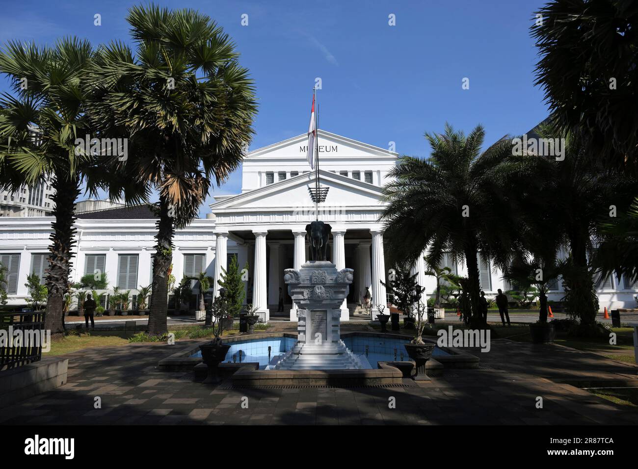 A photo shows National Museum of Indonesia (Elephant Museum / Museum ...