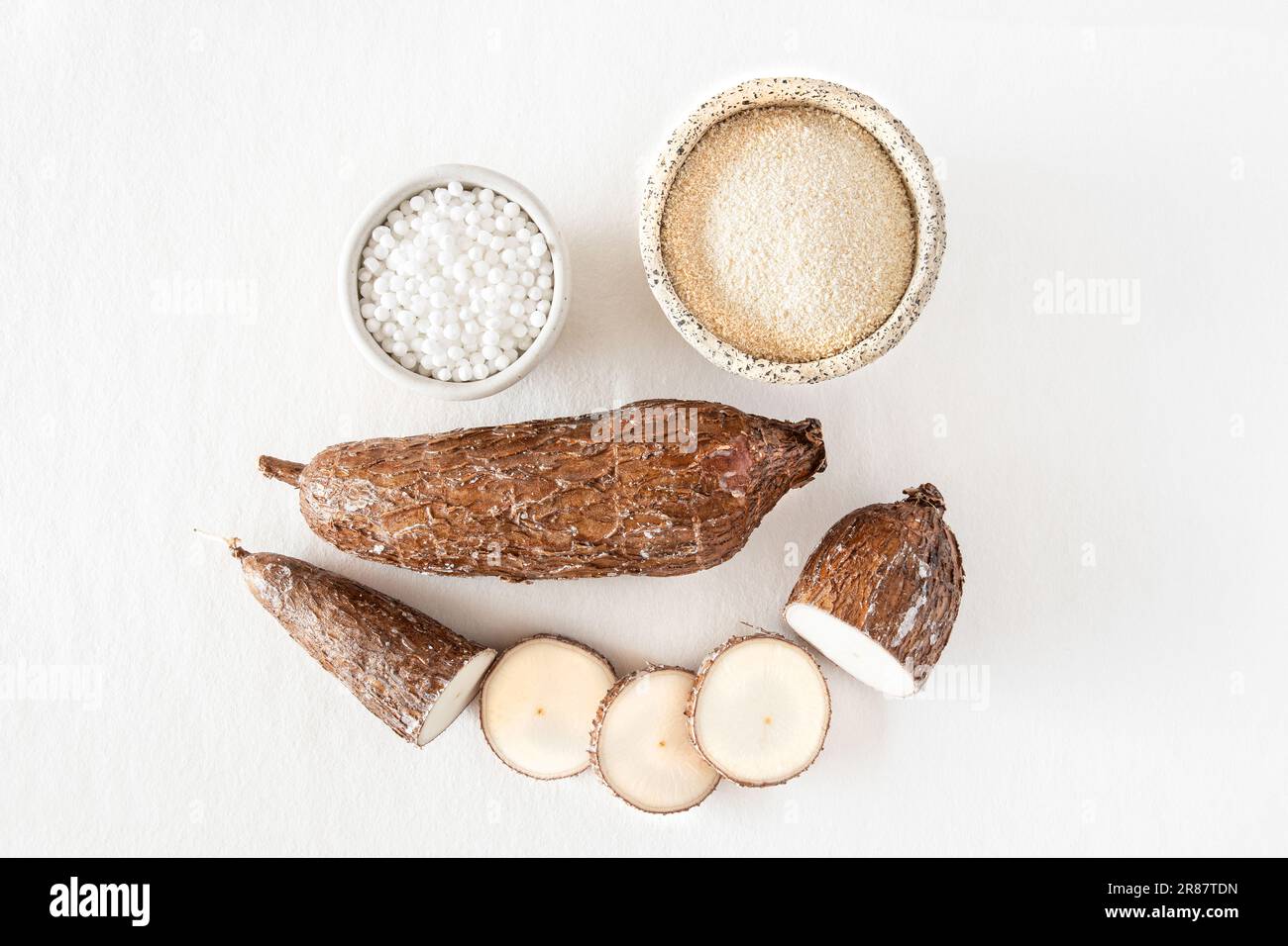 Cassava Root Tapioca