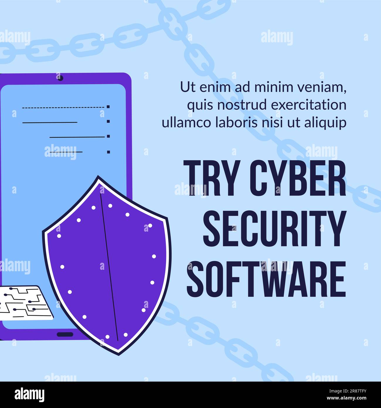 Digital wellbeing and cyber security, screen and monitor, gadgets and ...