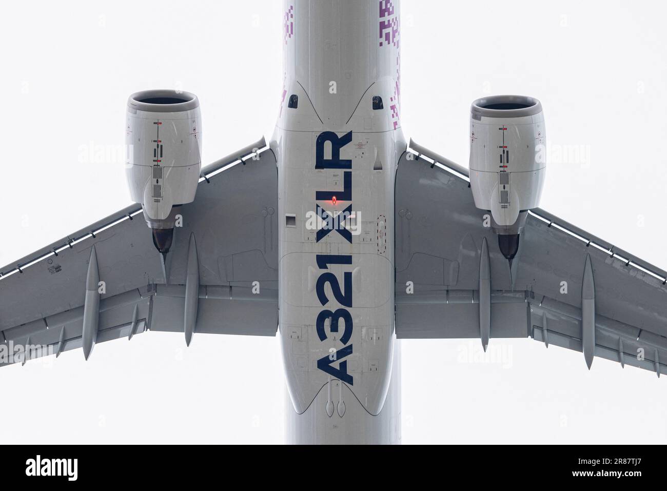 Le Bourget, France. 19th June, 2023. The A321XLR was officially ...