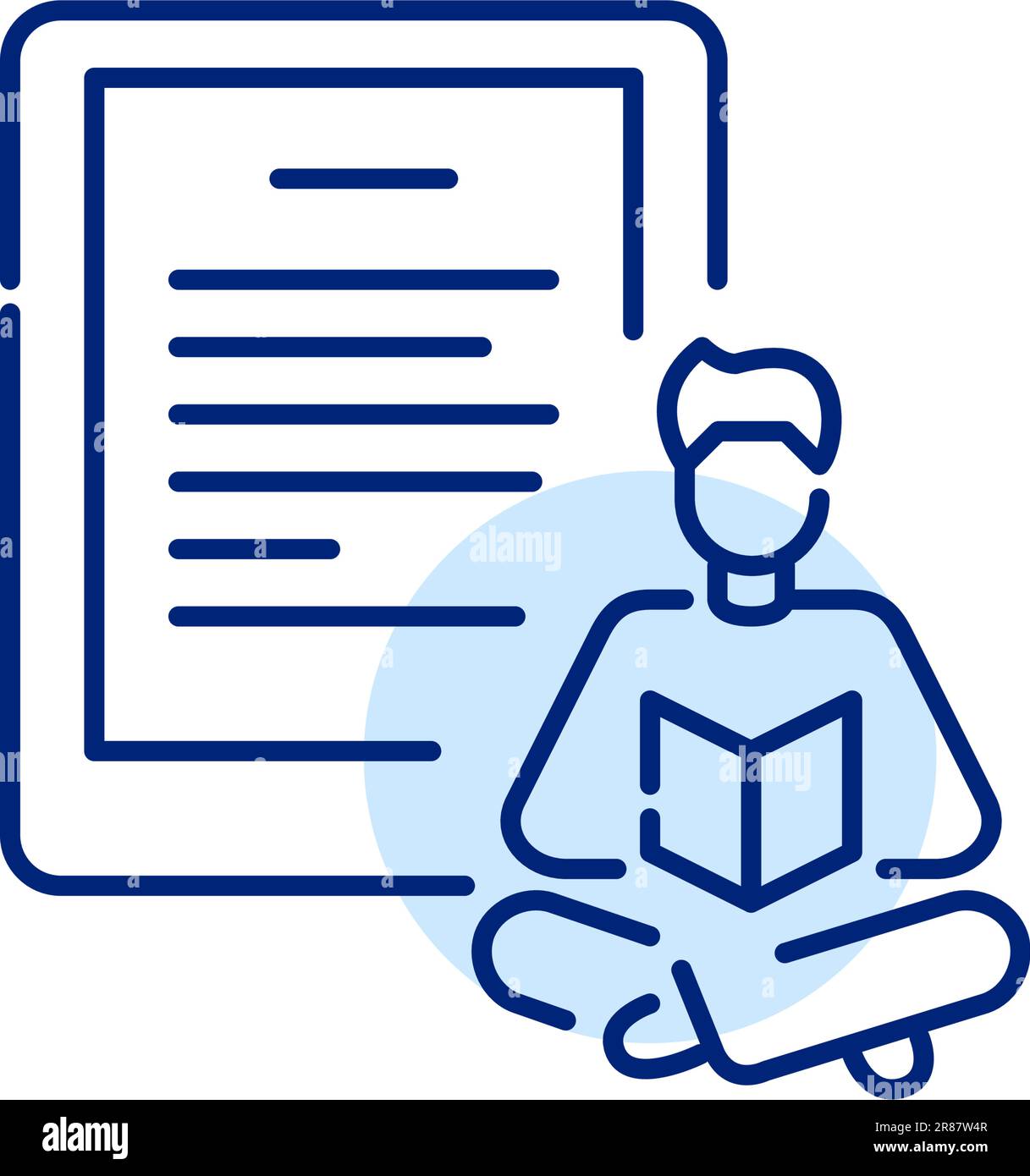 Reading e-books from a reader device. Electronic library access from ...